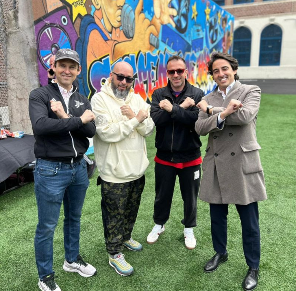 “X” Marks the Spot: World Cup Winner Alessandro Del Piero Visits Street ...